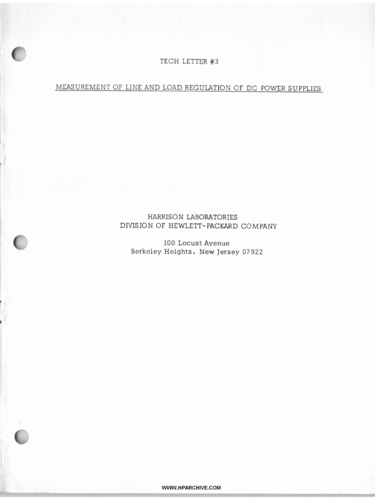 Harris Tech Letter 03 | PDF