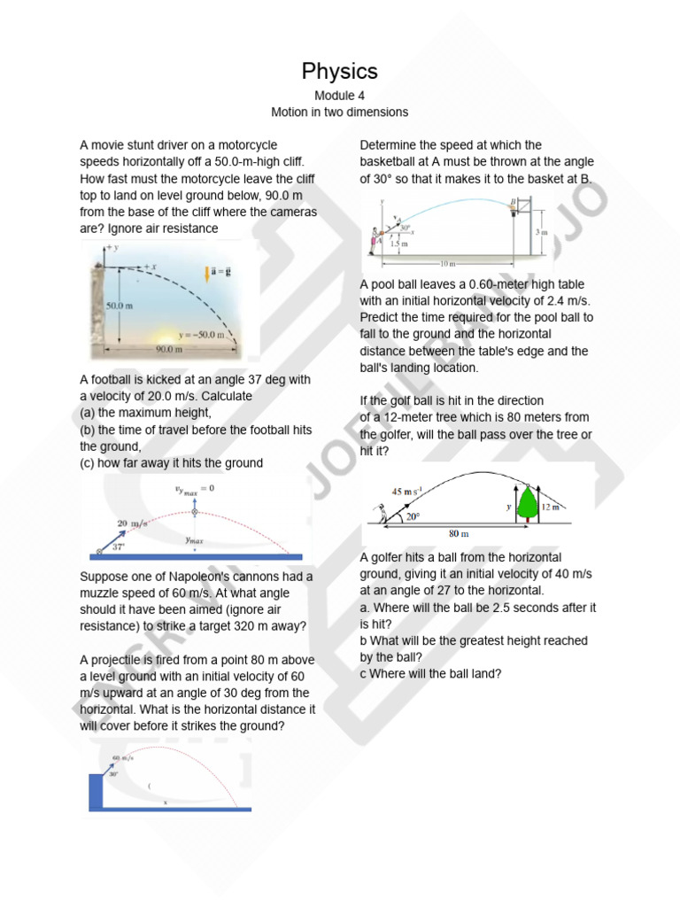 Physics Module 4 | PDF