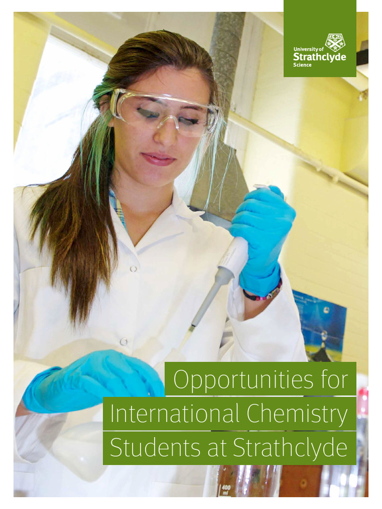 University of Strathclyde International Chemistry Students Brochure ...