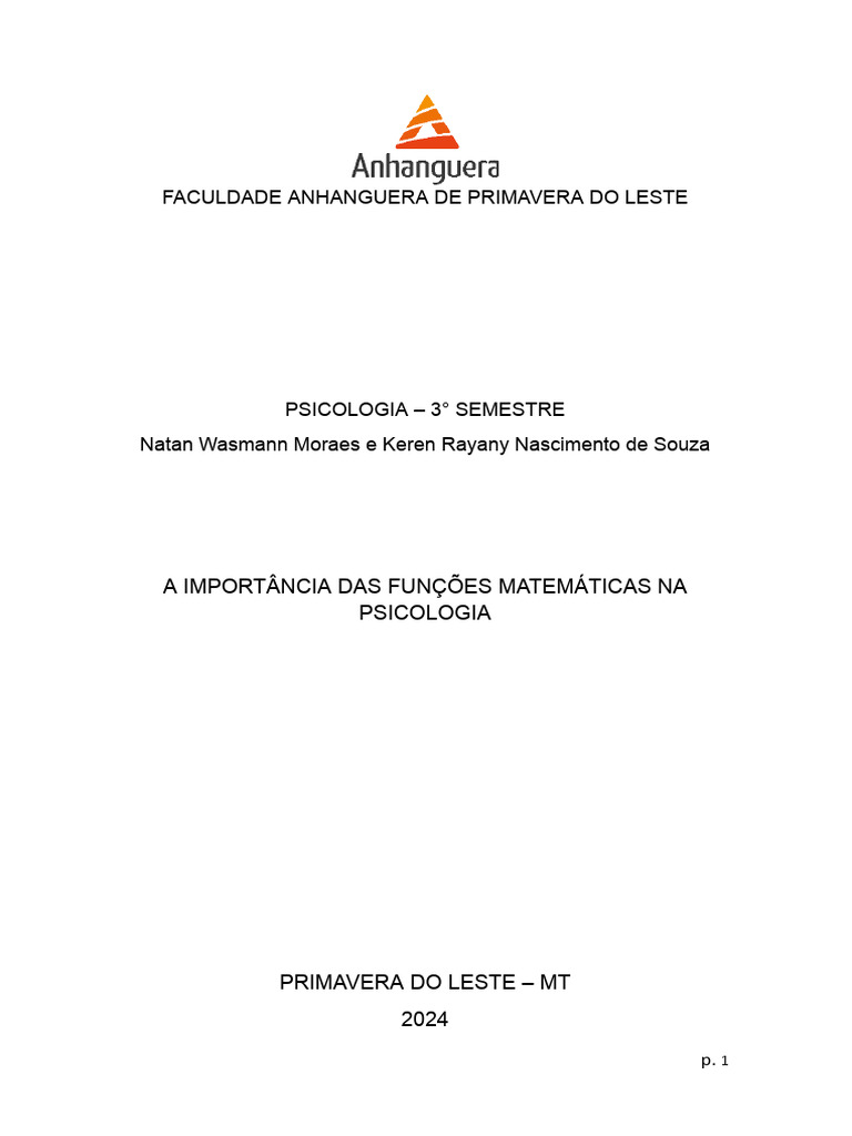 Cópia de Trabalho Faculdade | PDF