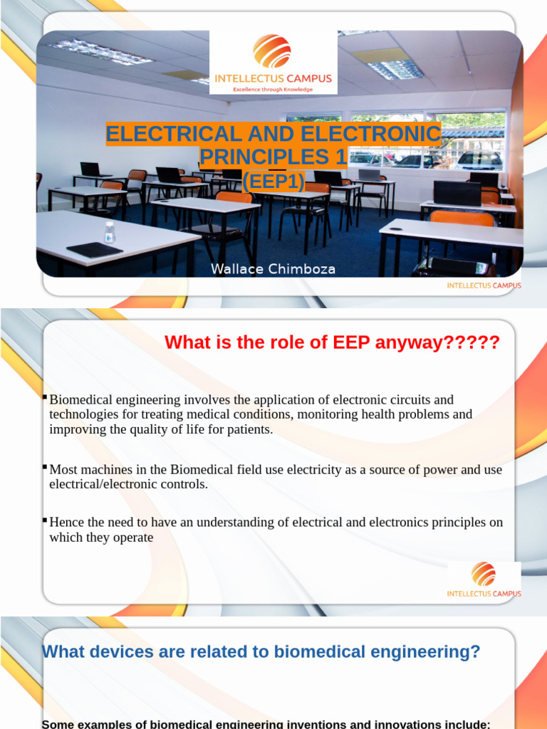 EEP1 Lecture 1 | PDF