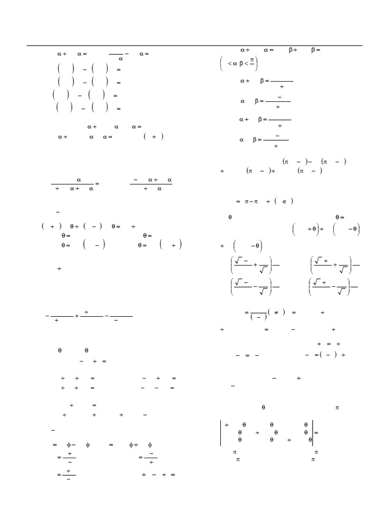 Z-Trigonometric Ratio (TMH) | PDF | Elementary Mathematics | Teaching ...