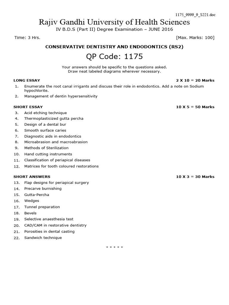 Iv Cons & Endo RS 2 | PDF