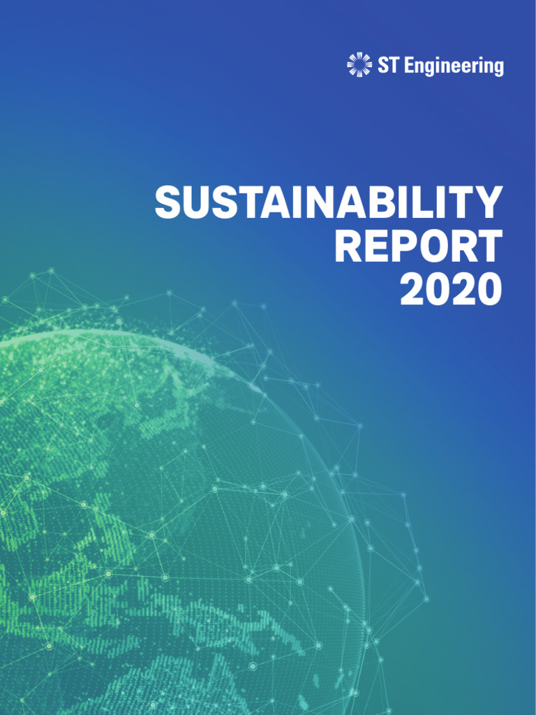 ST Engineering Sustainability Report 2020 | PDF | Climate Change | Business