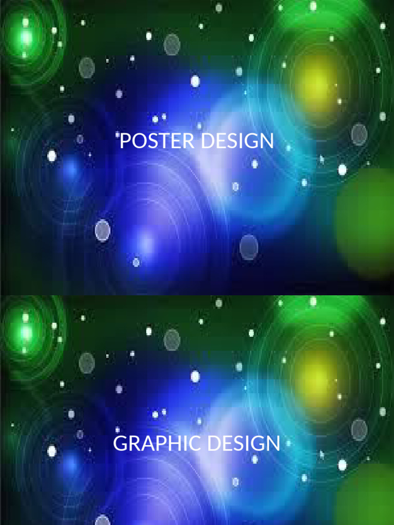 Poster Design | PDF