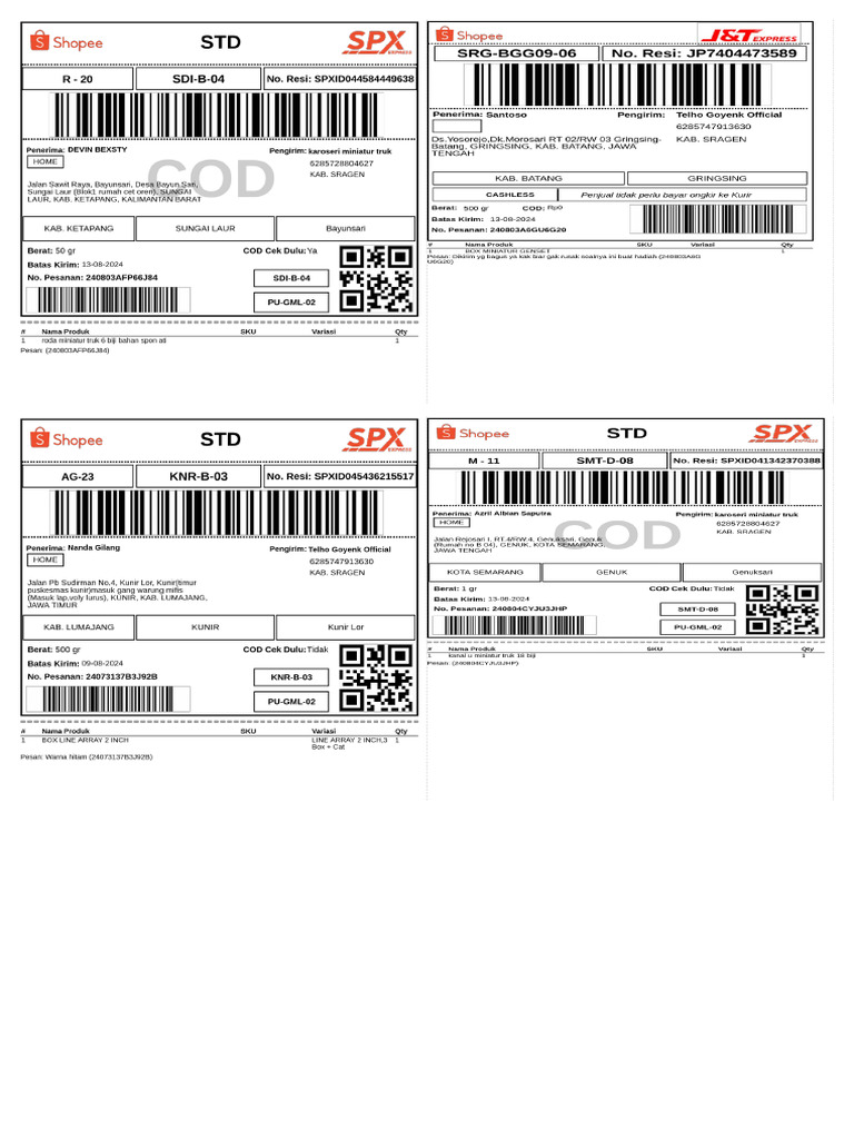 Resi SPX X JNT | PDF