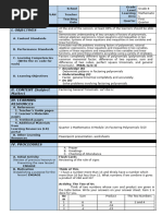 DIRECT VARIATION - Grade 9 Math | PDF | Learning | Teachers