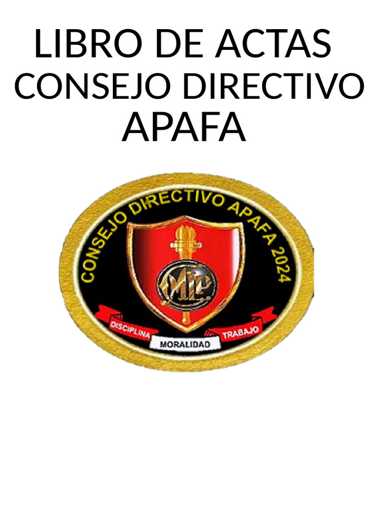 LOGO LIBRO ACTAS | PDF