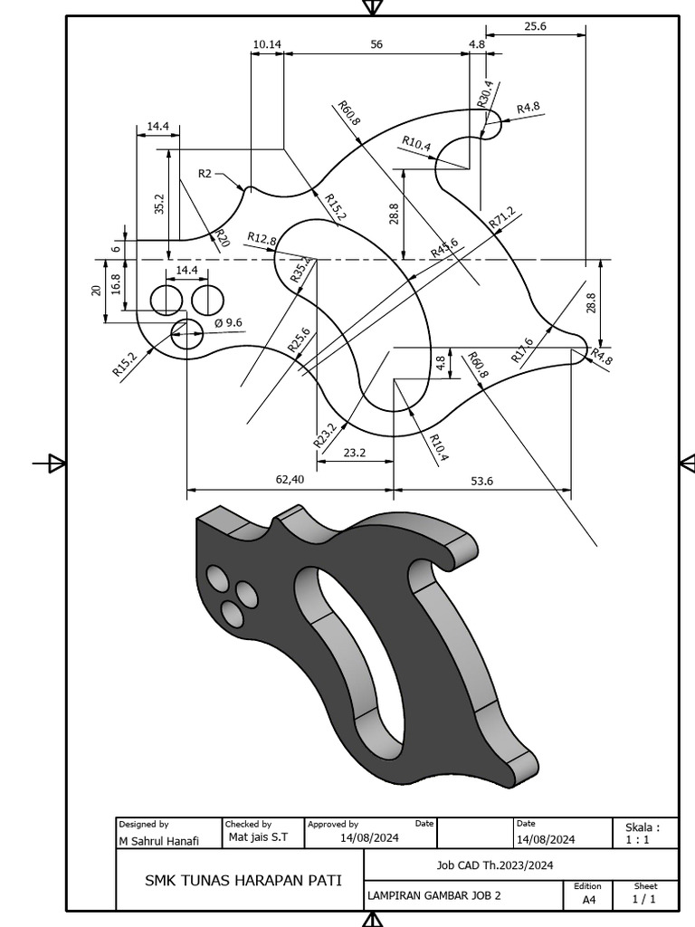 MSH Lampiran Gambar Job 2 | PDF