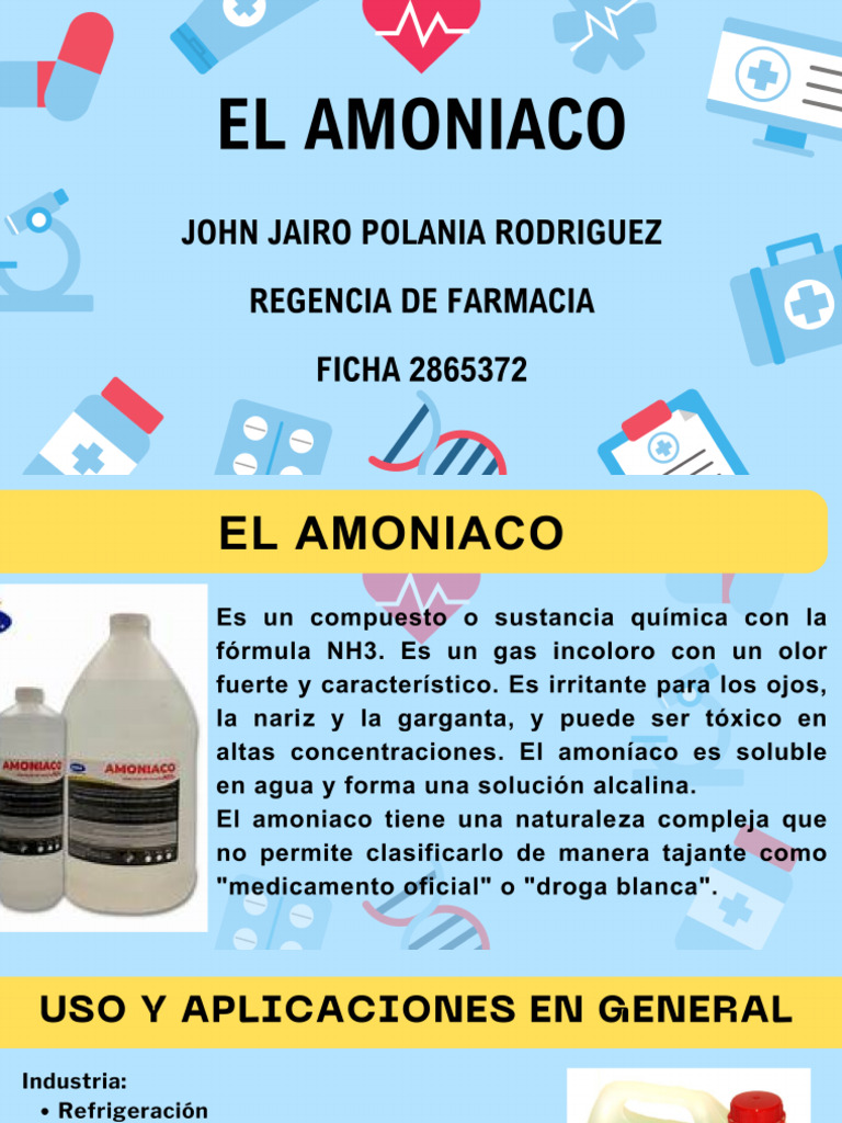 El Amoniaco Presentacion | PDF