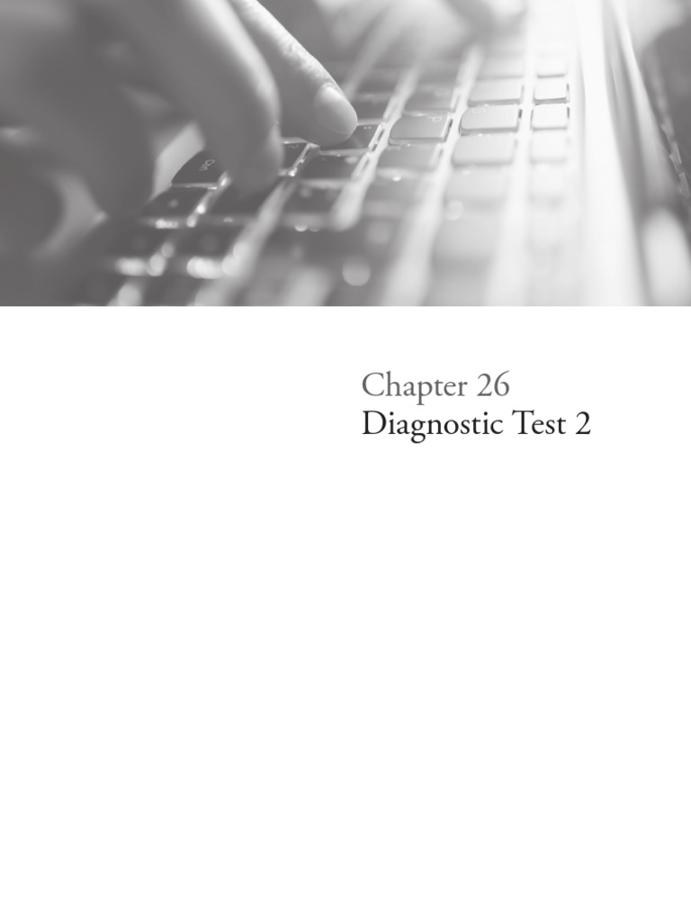 Diagnostic Test 2 | PDF