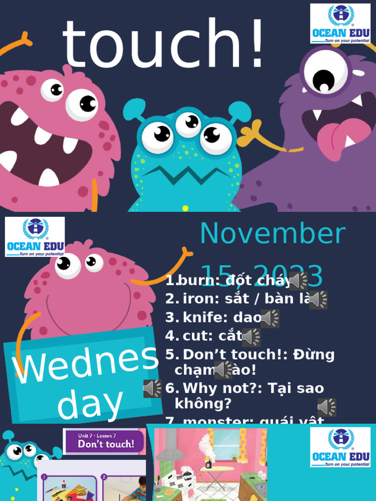 Kindy 3B - Unit 7 L7L8 | PDF