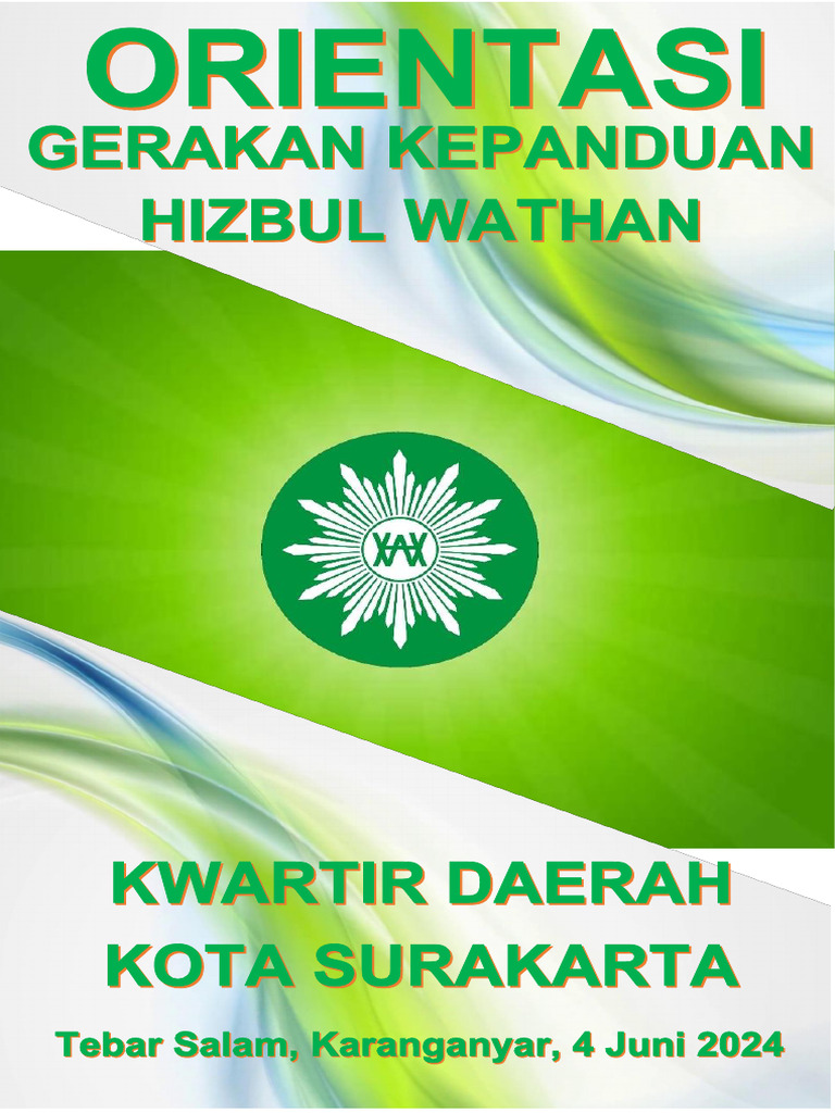 Orientasi Kepanduan Hizbul Wathan 2024 Fix | PDF