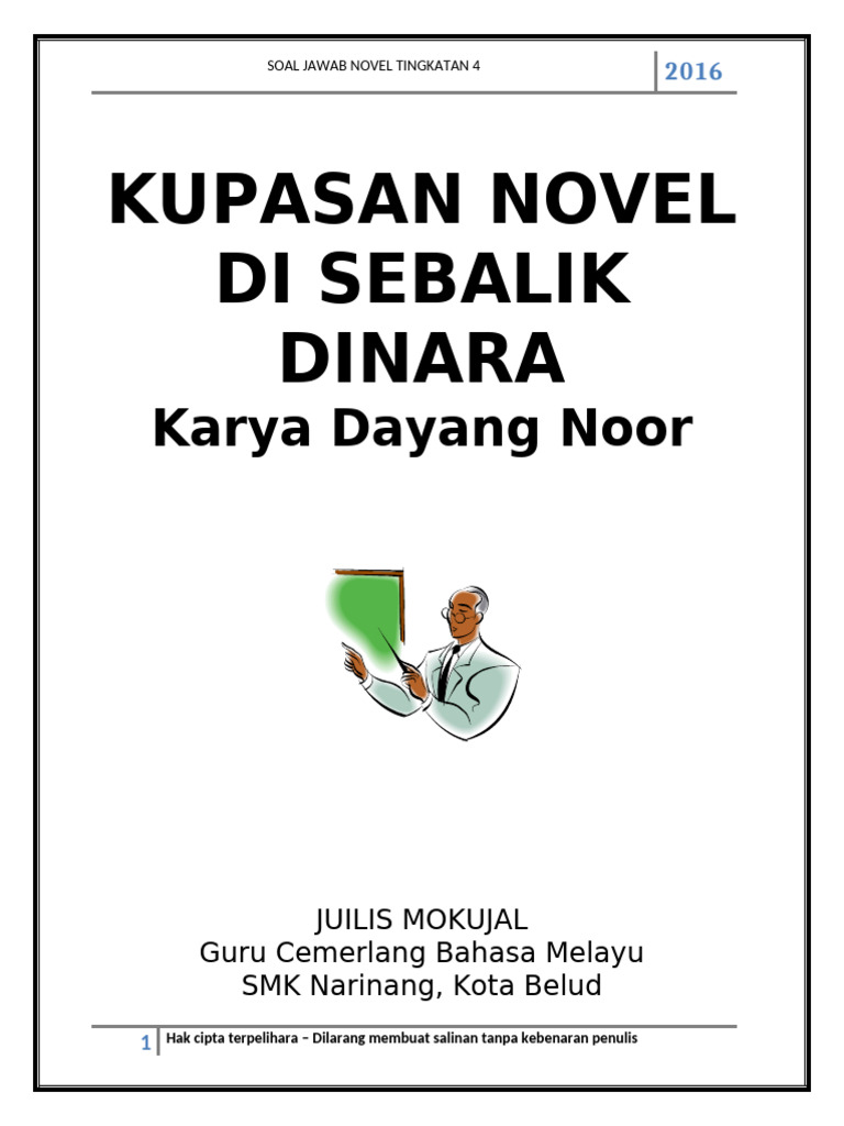 Novel Di Sebalik Dinara | PDF