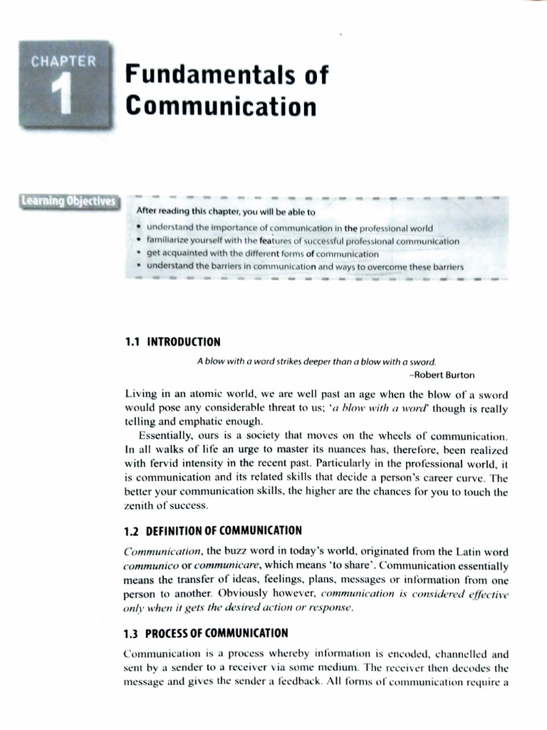 Communication Notes | PDF