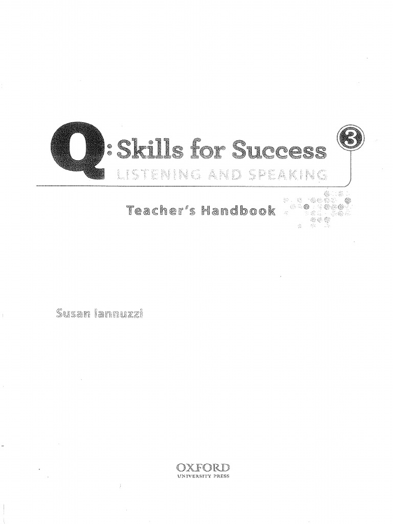 Q Skill For Success TB Book 3 | PDF