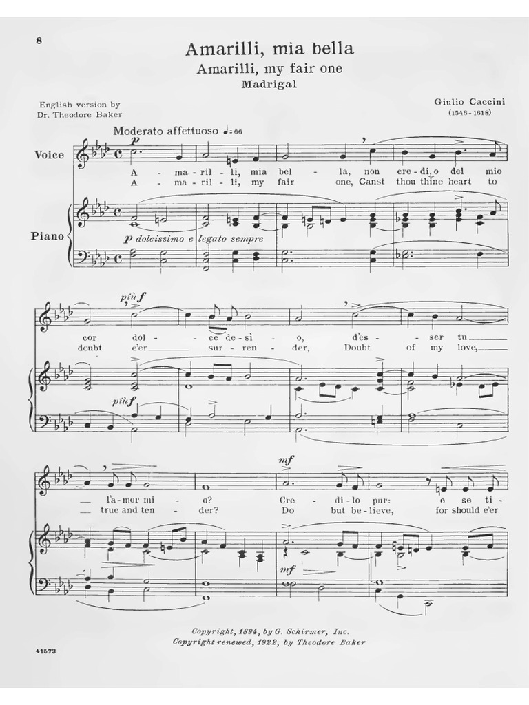Amarilli | PDF