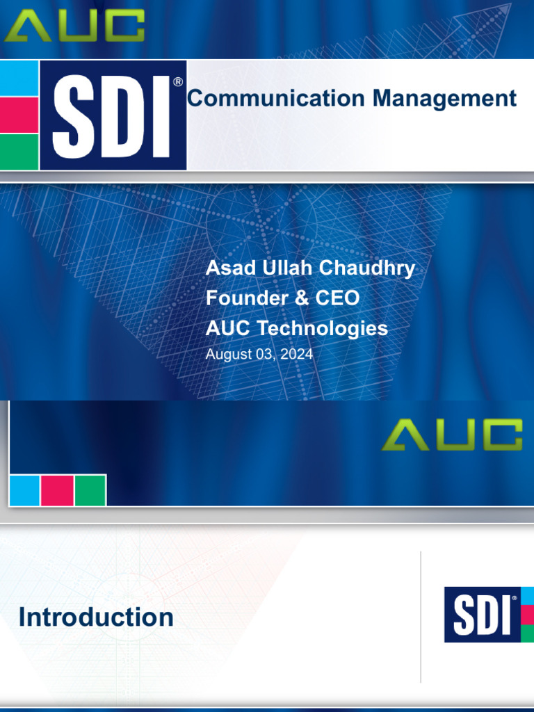 Effective Communication Through SDI | PDF