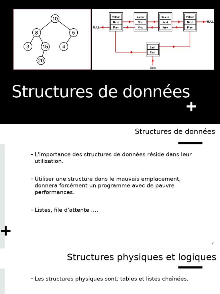 3 - Structures de Base | PDF