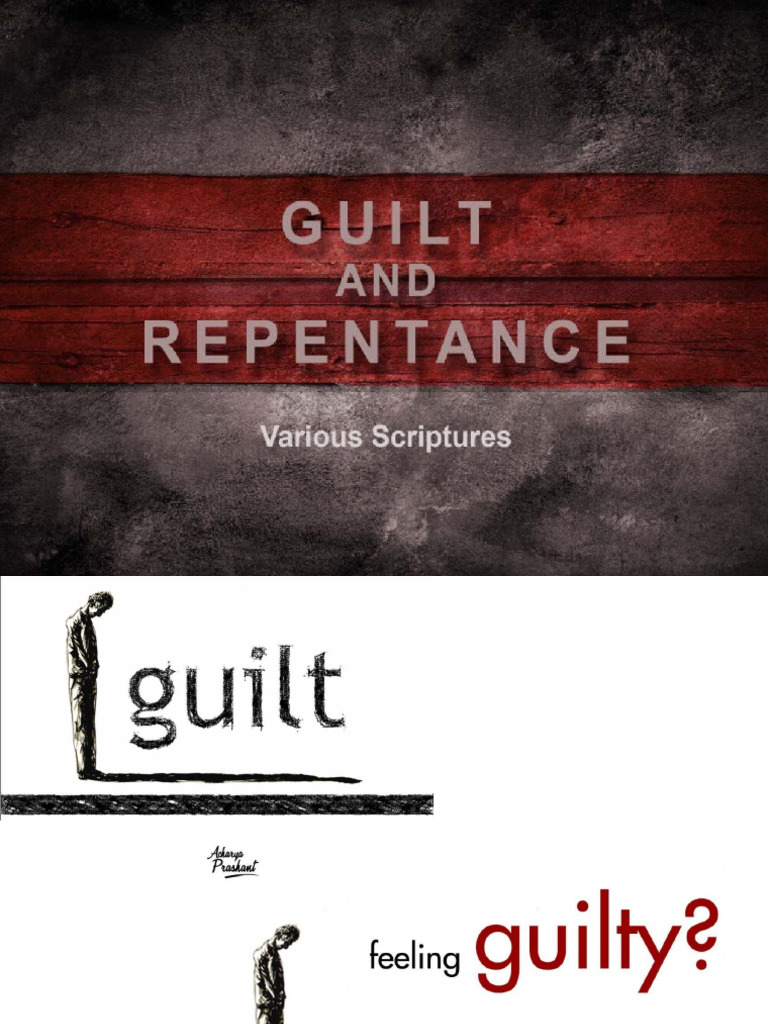 Guilt and Repentance | PDF