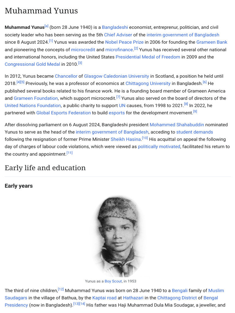 Muhammad Yunus | PDF