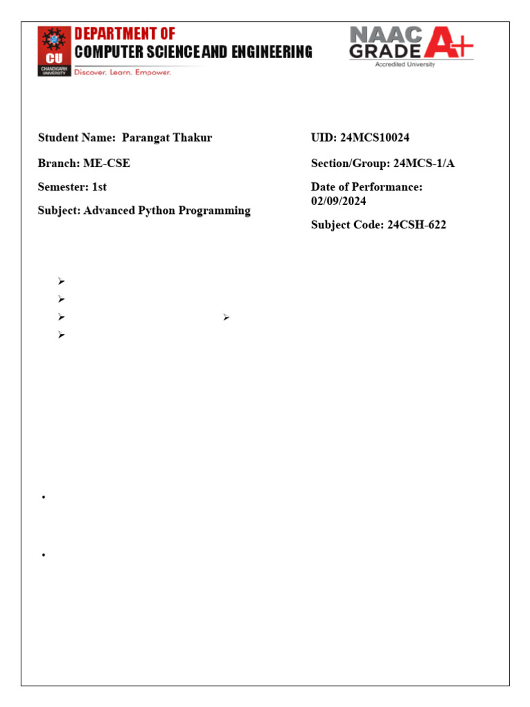 Parangat Python Ass | PDF