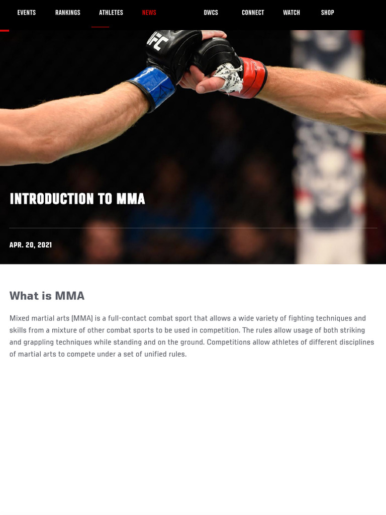 Introduction To MMA | PDF