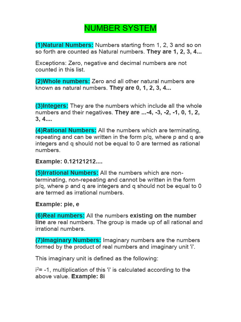 Numerical Ability Notes (In English) | PDF