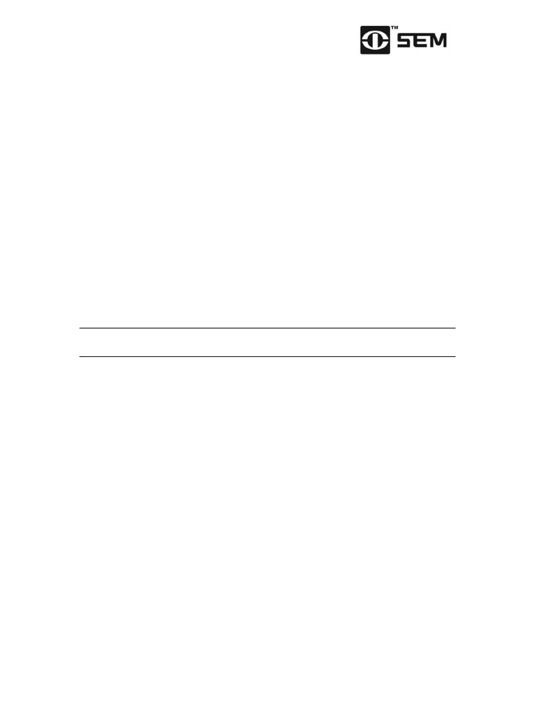 SEM658C&659C Operation Maintenance Manual Stage II-V1-20161011 | PDF