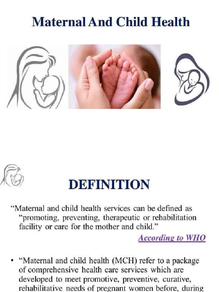 Mother & Child Health | PDF
