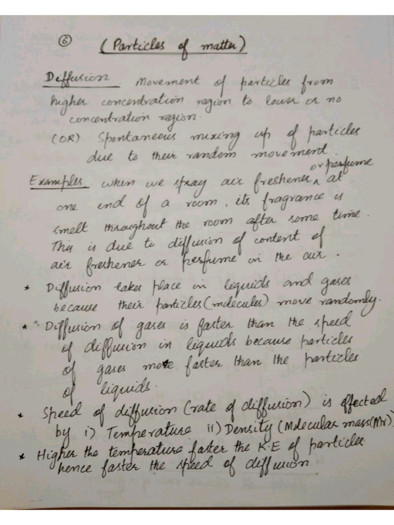 Chemistry Diffusion | PDF