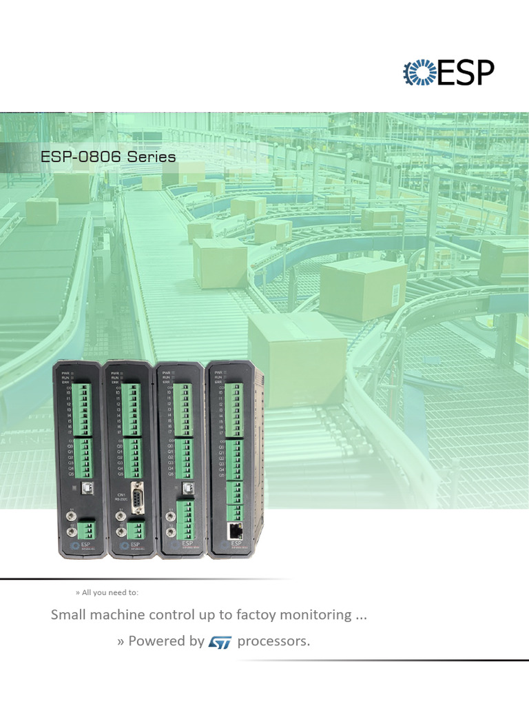 Esp 0806 | PDF | Programmable Logic Controller | Home & Garden