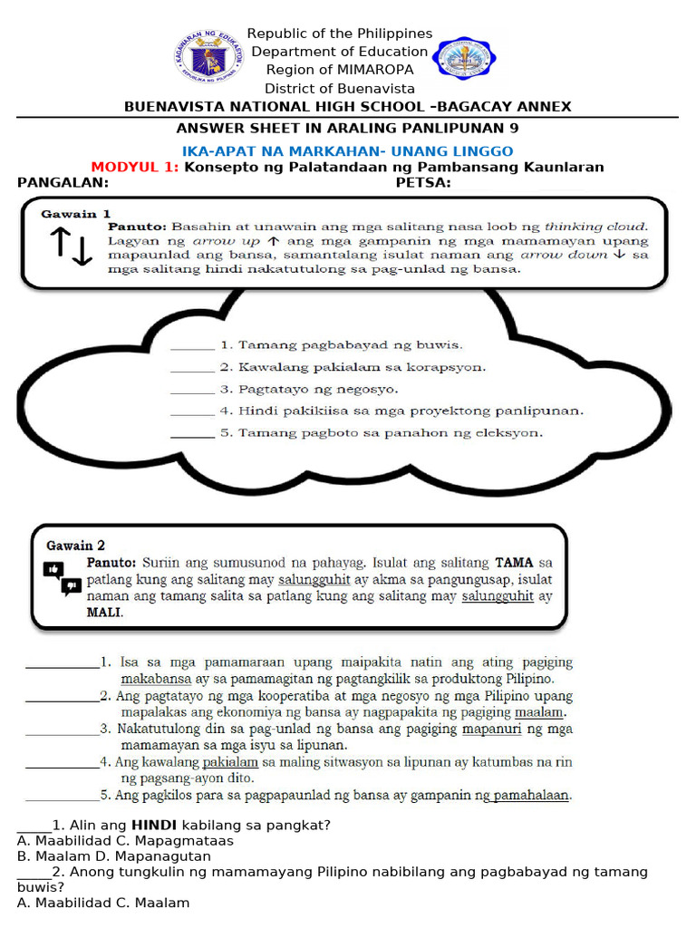 Activity Ap 9 - Module 2 4th | PDF