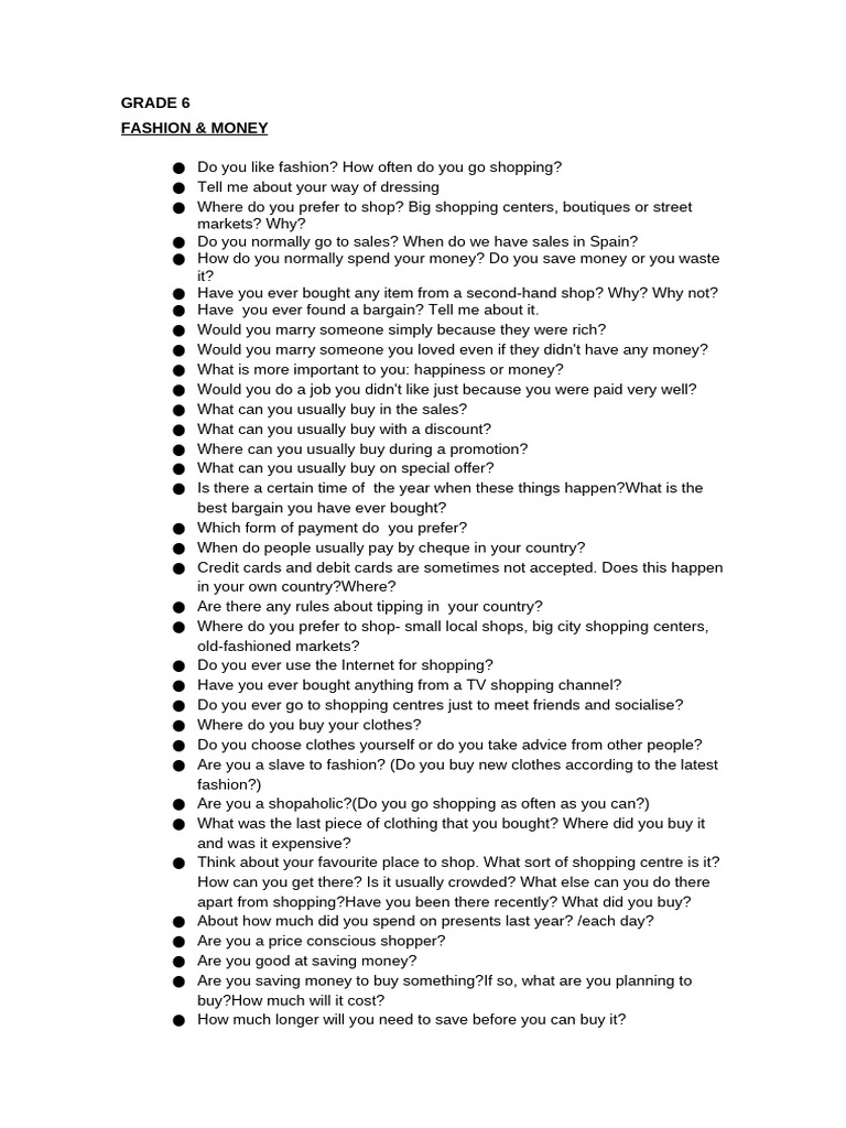 Grade 6 | PDF