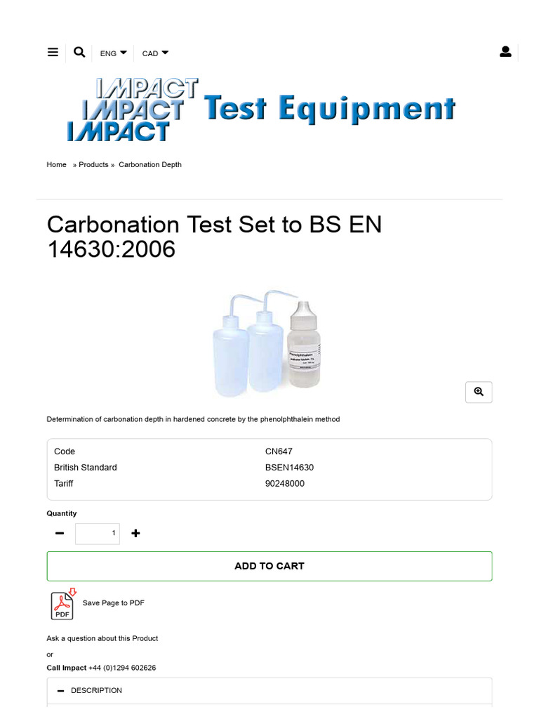 Https WWW Impact Test Co Uk Products 6622 Carbonation Test Set To Bs en ...