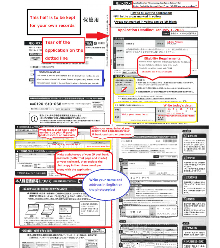 Kyoto City Subsidy Application Guide | PDF