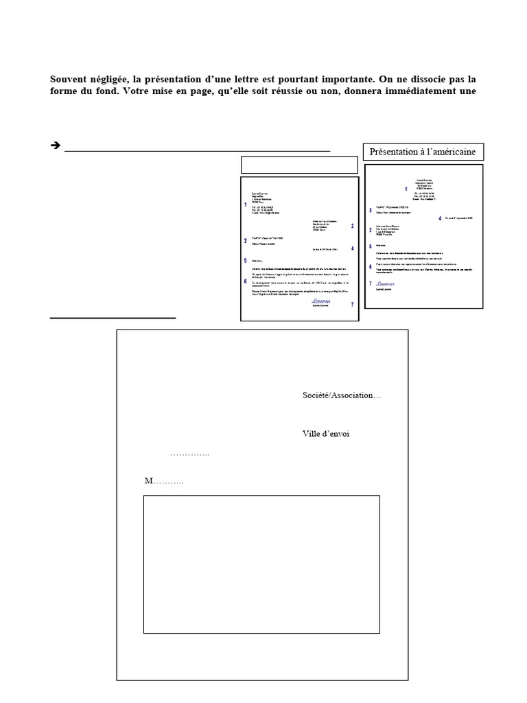 Présentation Lettre - PDF 117 | PDF