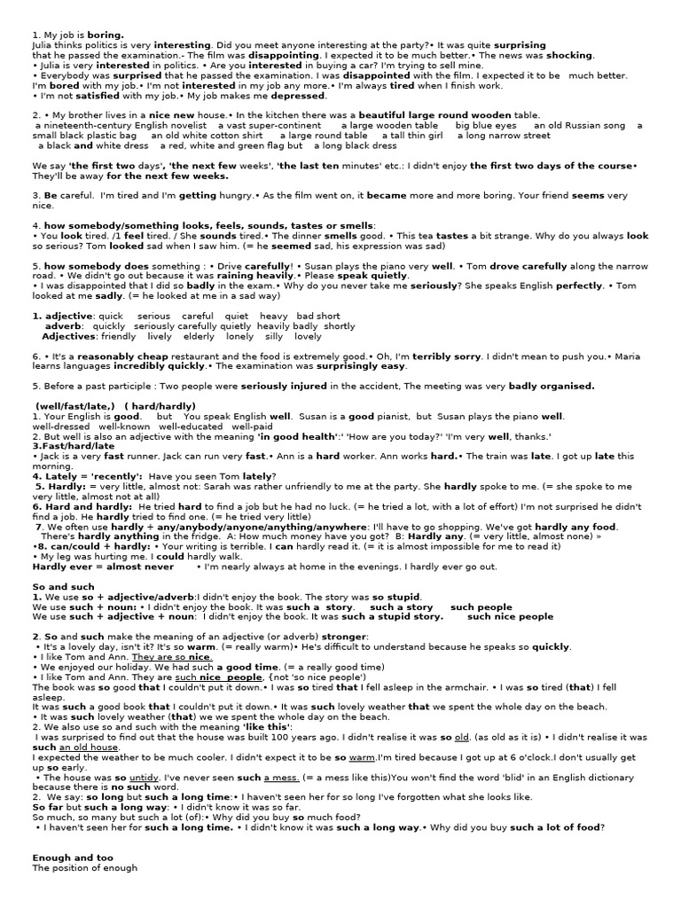 Adjectives Classroom Posters - 104268 | PDF