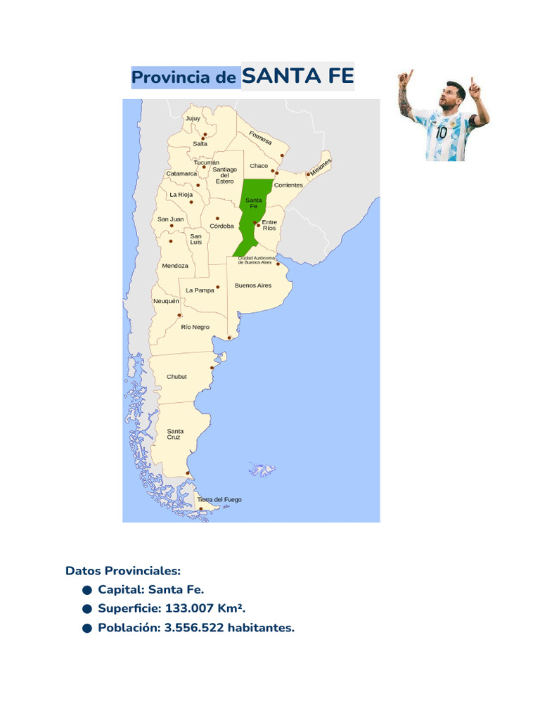 Provincia de SANTA FE | PDF