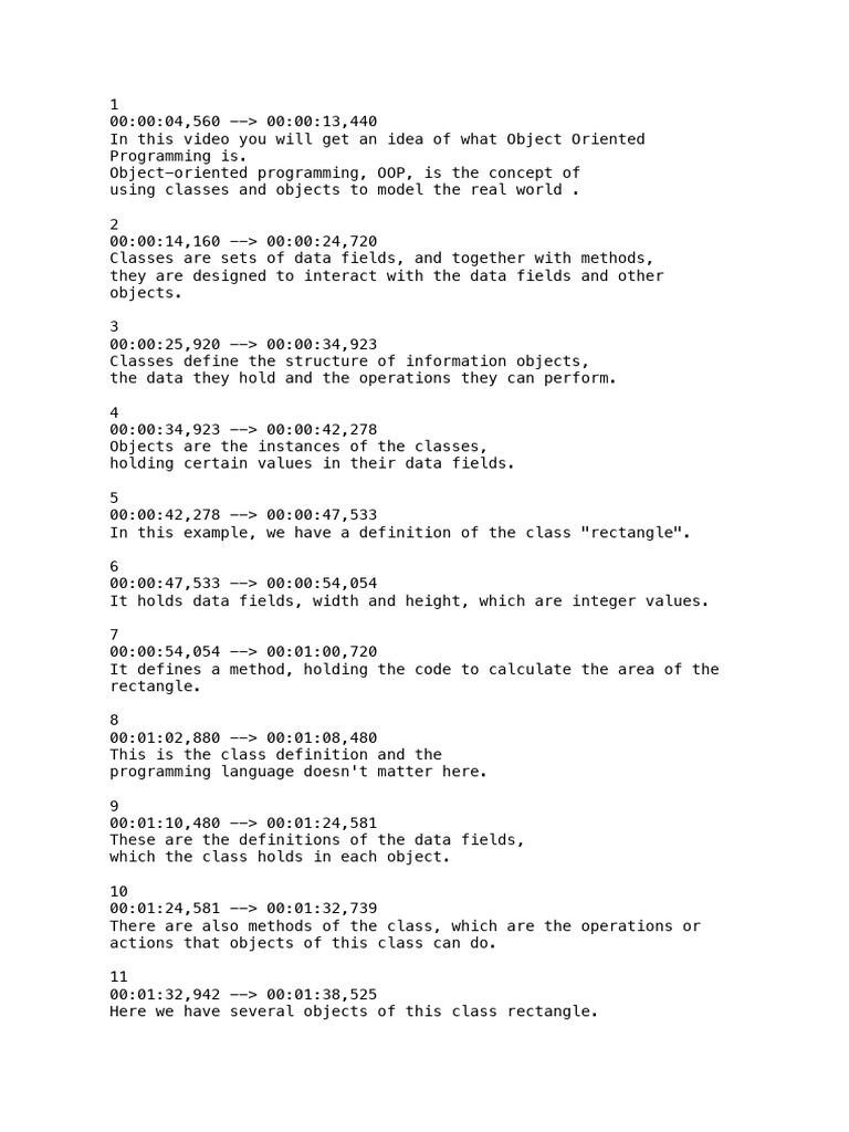 Object Oriented Programming | PDF