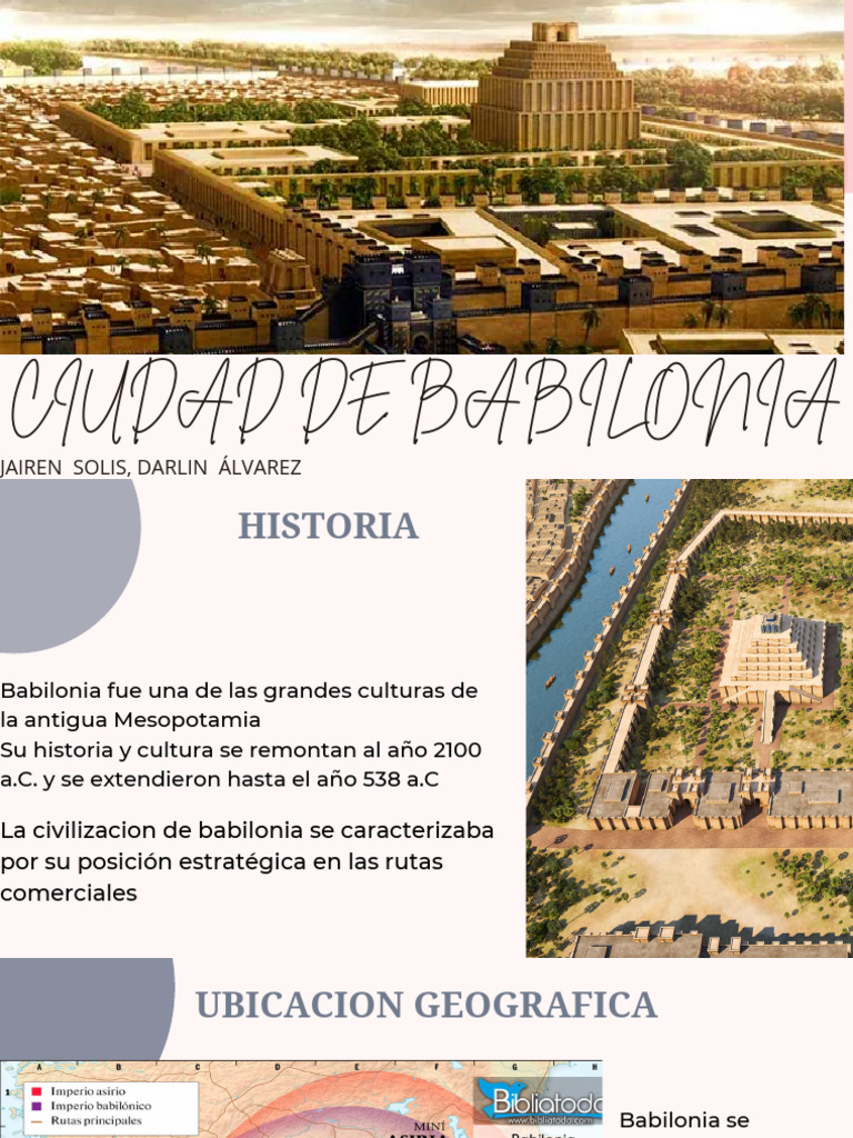 Ciudad de Babilonia | PDF