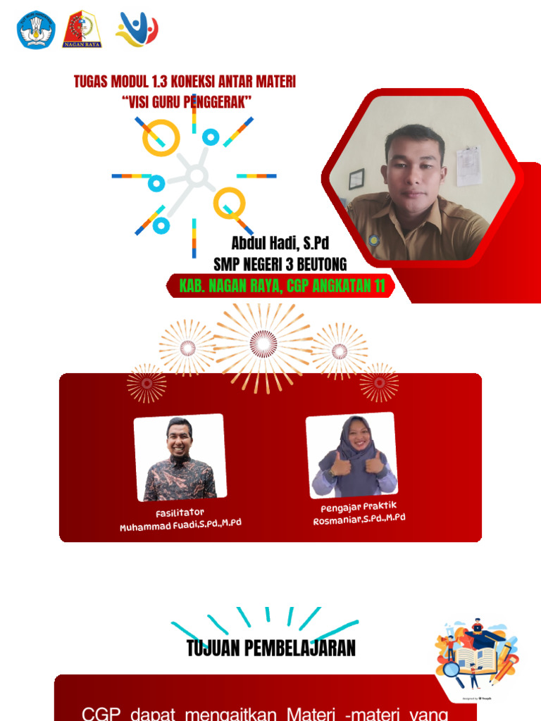 Koneksi Antar Materi Modul 1.3 | PDF