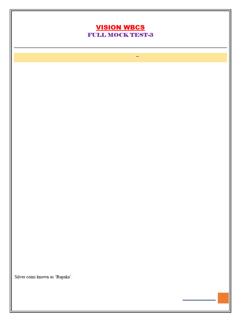 PSC Miscellaneous 23 Prelims Examination: Vision Wbcs | PDF