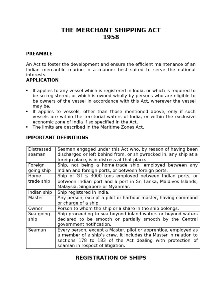 Unit 4 Marine Law 2 | PDF