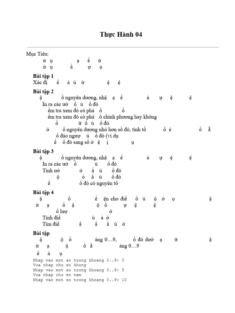 Lab04 - Loop Structure | PDF