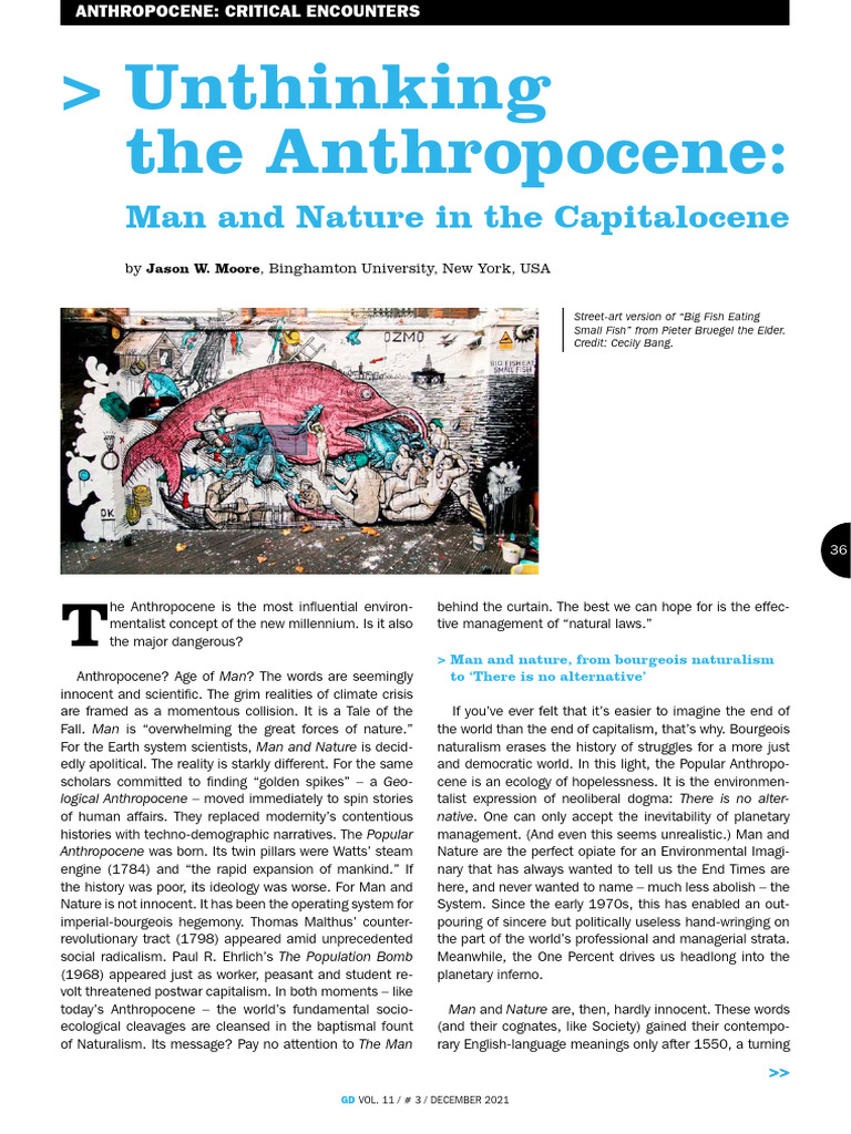 Capitalocene: Rethinking Climate Crisis | PDF | Anthropocene | Climate Change