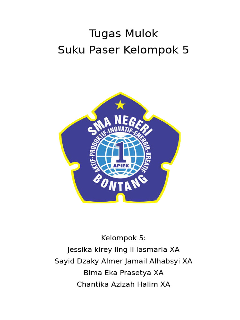 Suku Paser Mulok | PDF