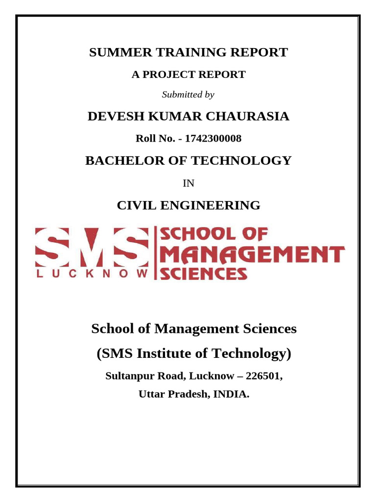 Devesh ST Report | PDF