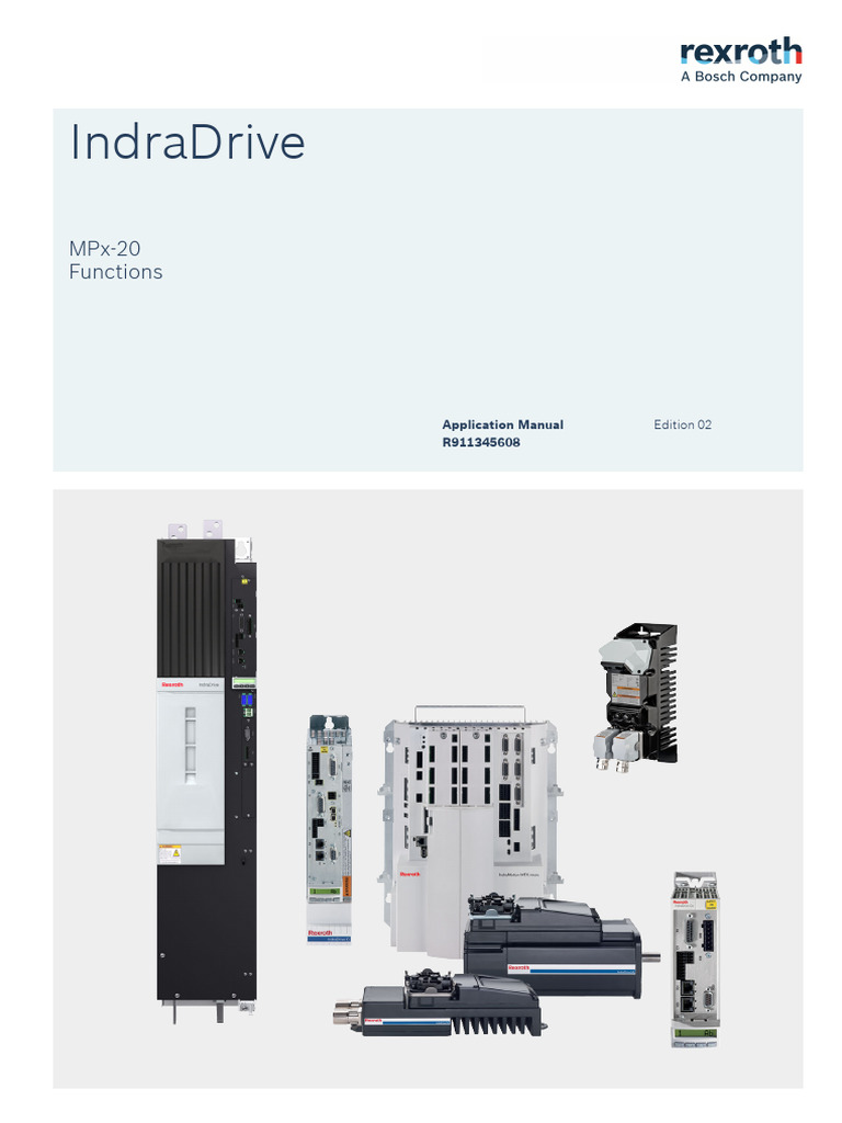Indradrive: Mpx-20 Functions | PDF
