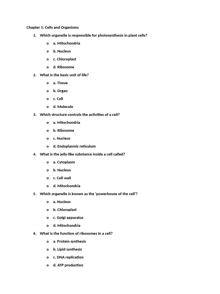 Questions for 9 sa-test | PDF